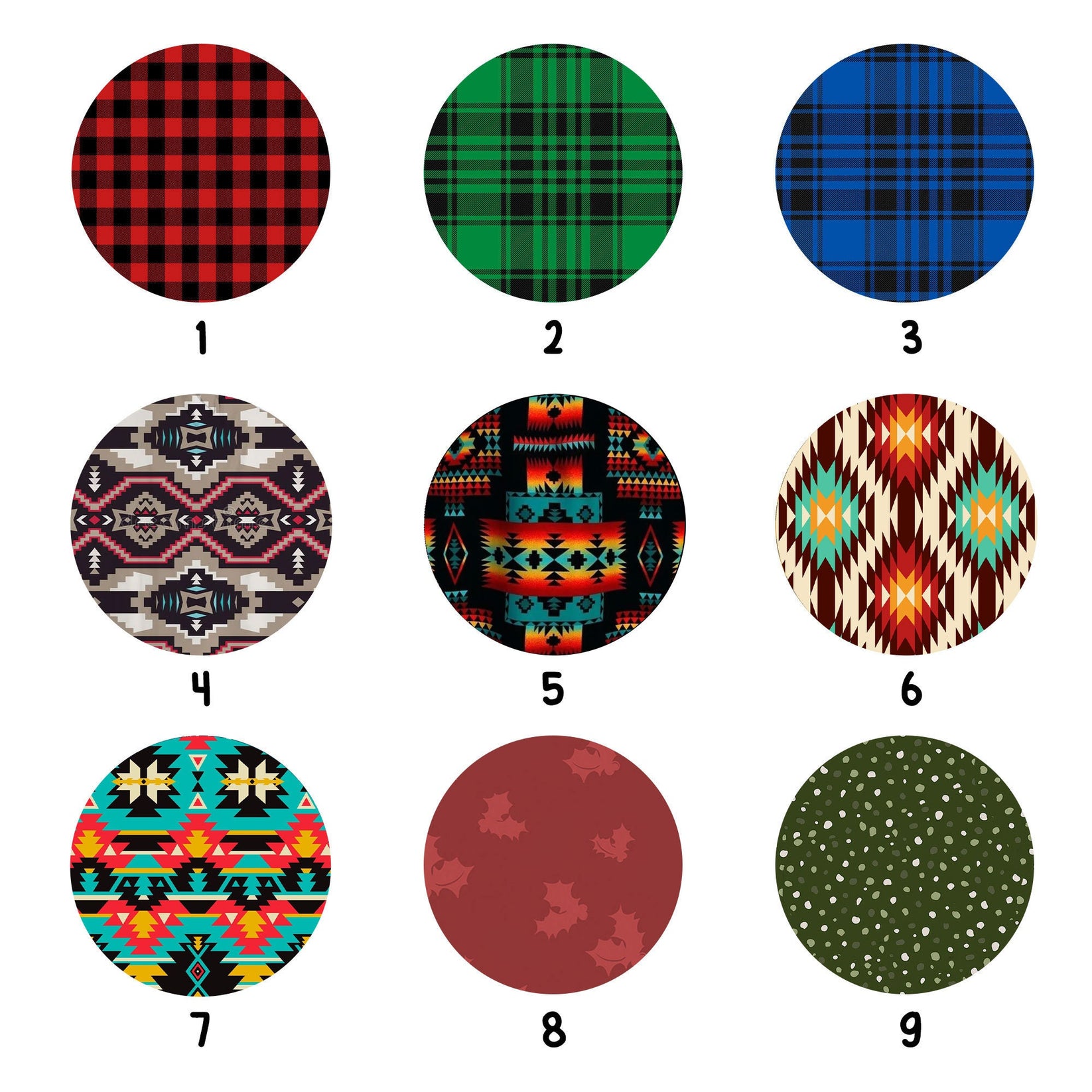 Personalized Native American Layered Wood Ornament, Custom Indigenous