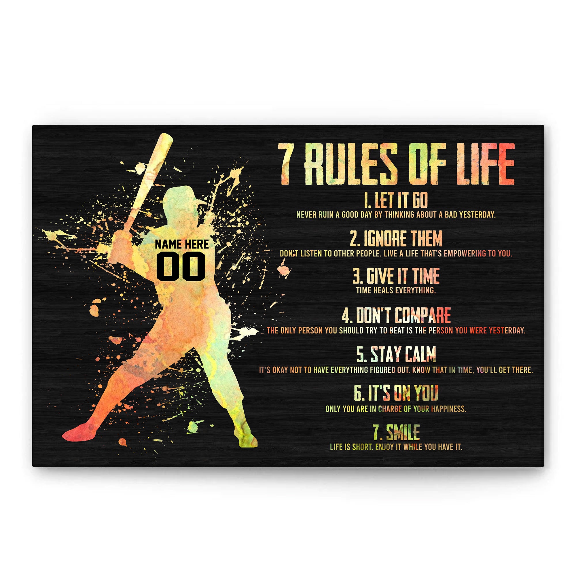 Motivational Baseball Posters
