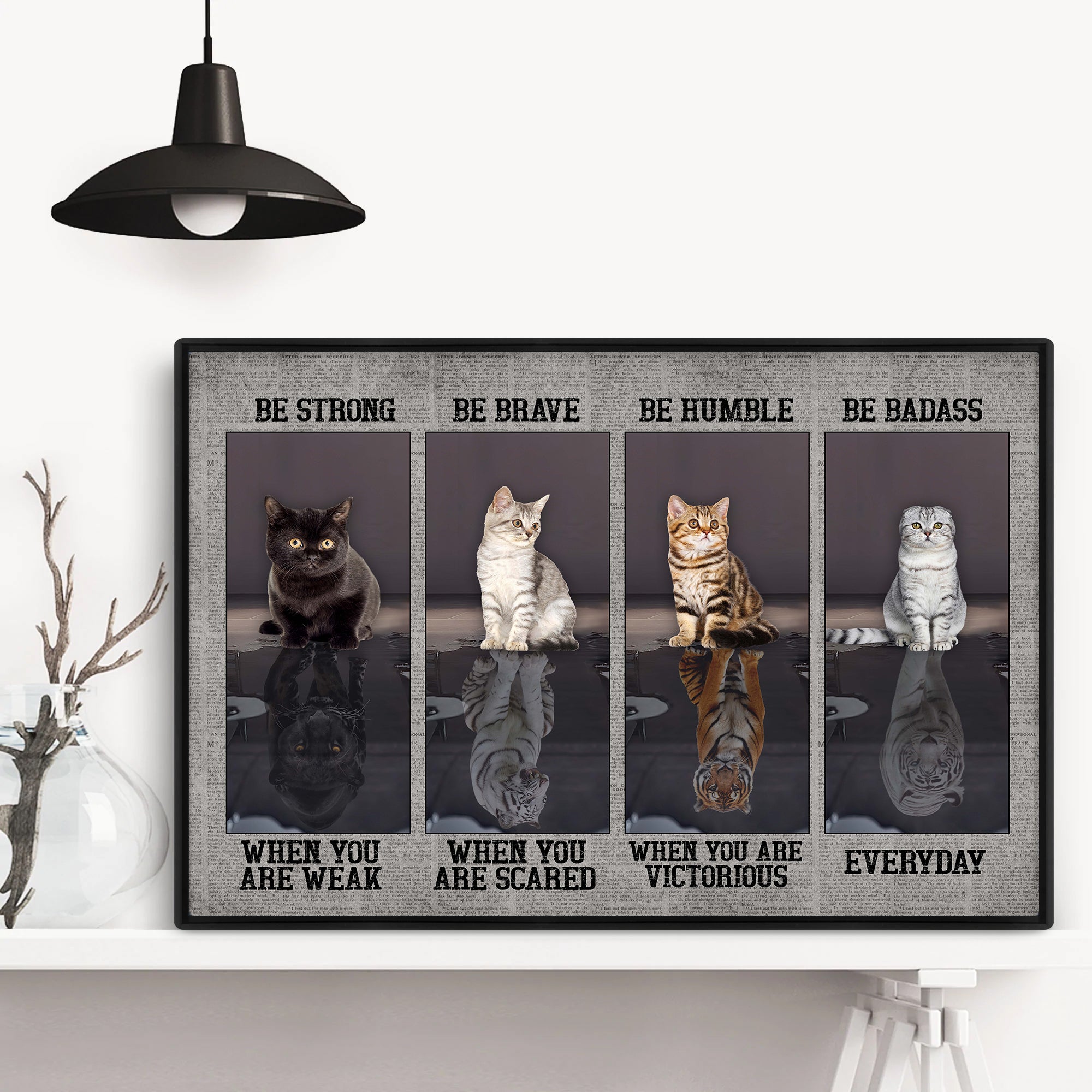 Believe Cat Poster