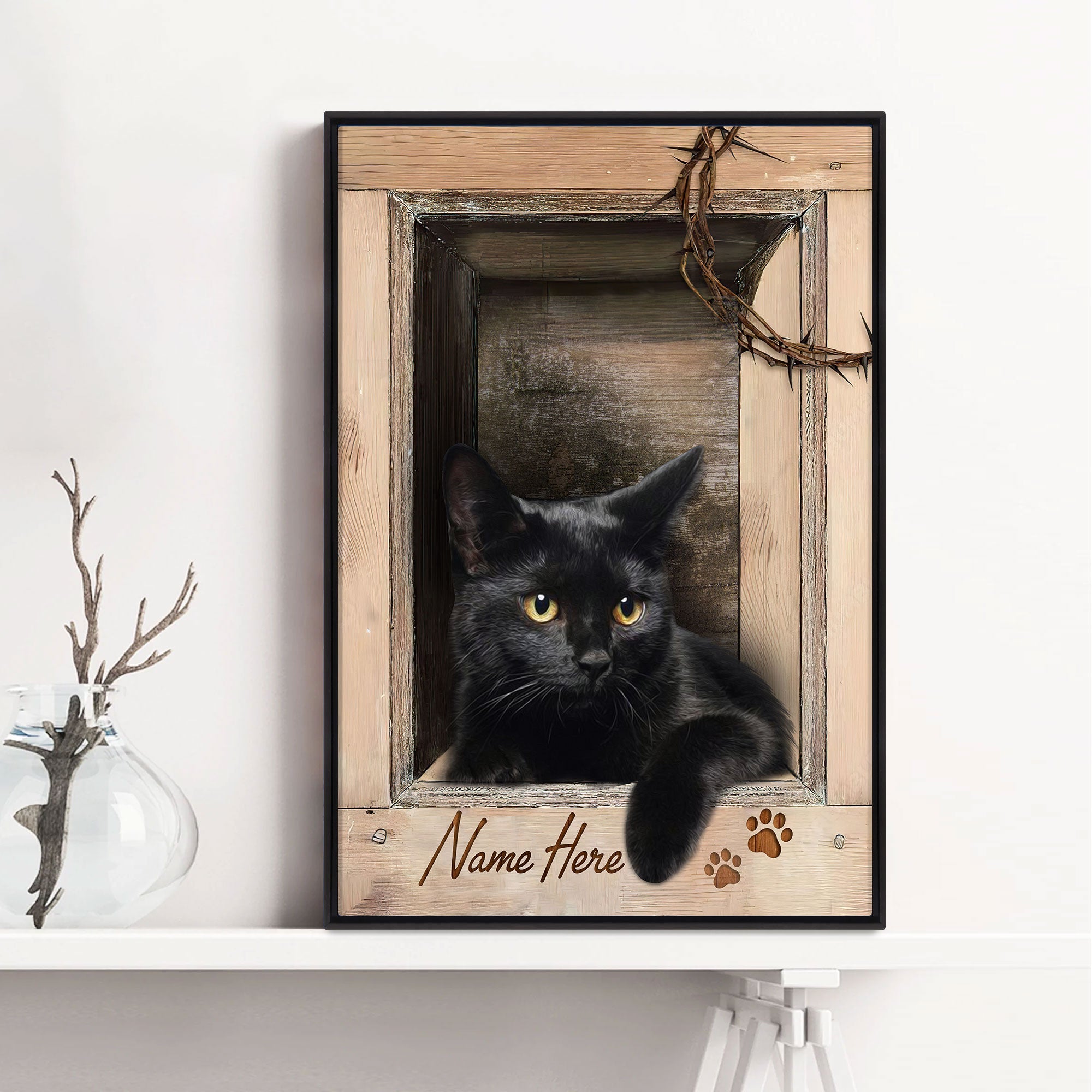 Inspirational Cat Poster