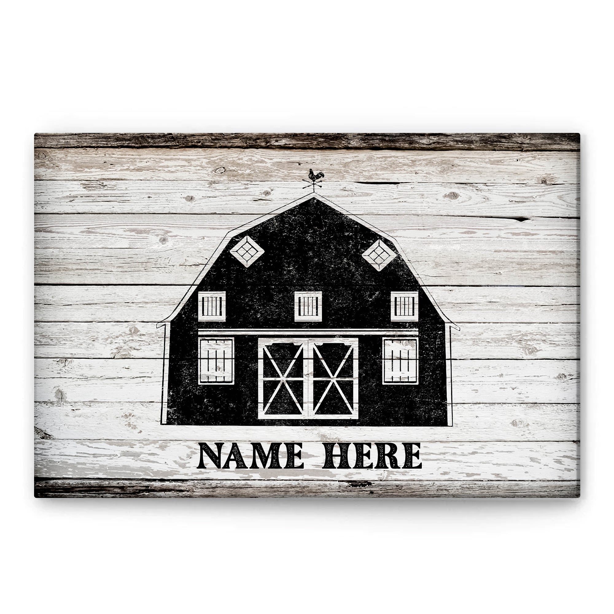 Farmer Poster & Canvas, Rustic Barn Cabin Farmhouse - Farm Country Lif