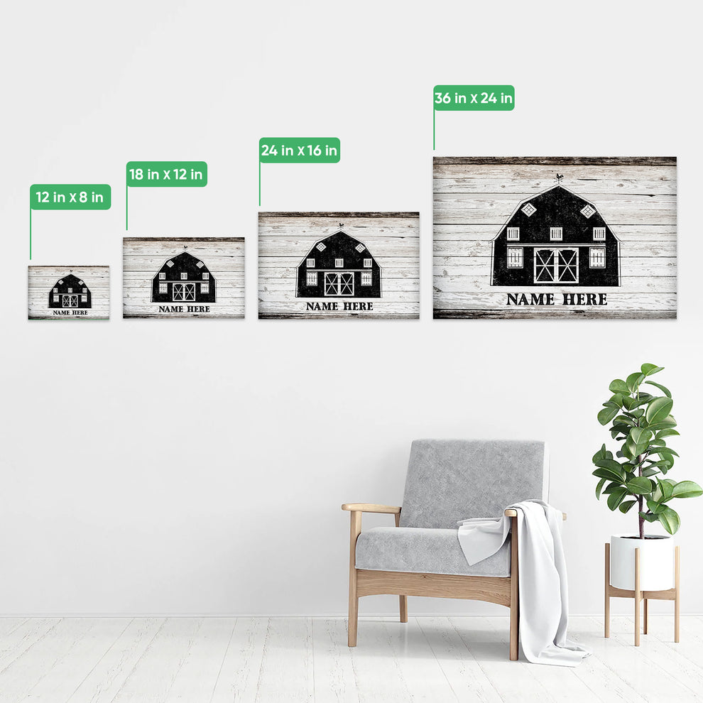 Farmer Poster & Canvas, Rustic Barn Cabin Farmhouse - Farm Country Lif